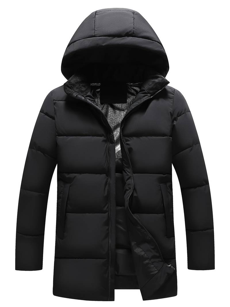 Warm Hooded Winter Coat in Stylish Design – Urban Devyne